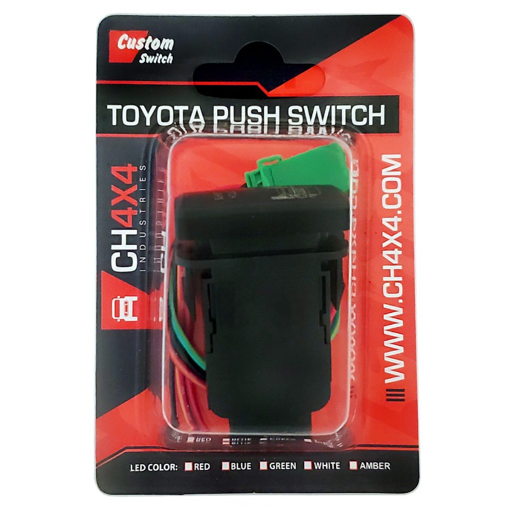 CH4x4 Push Switch for Toyota – Halo Lights Symbol – CH4X4 Industries